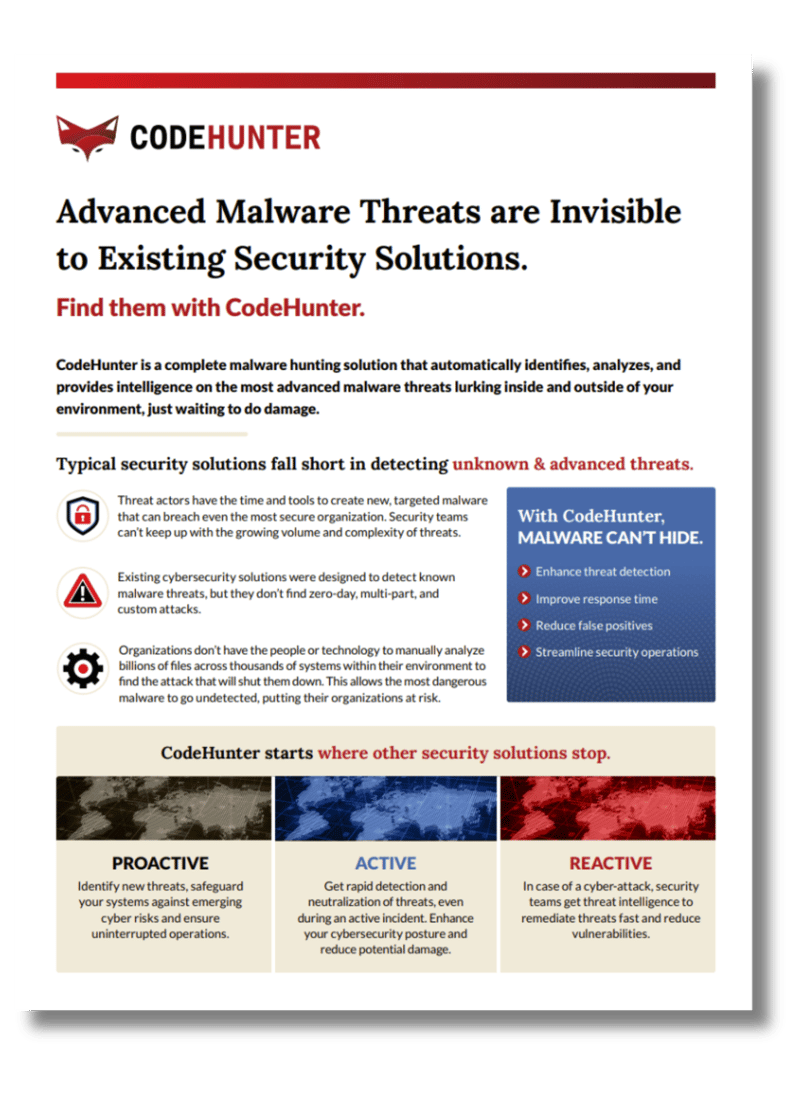 CodeHunter Malware Resources